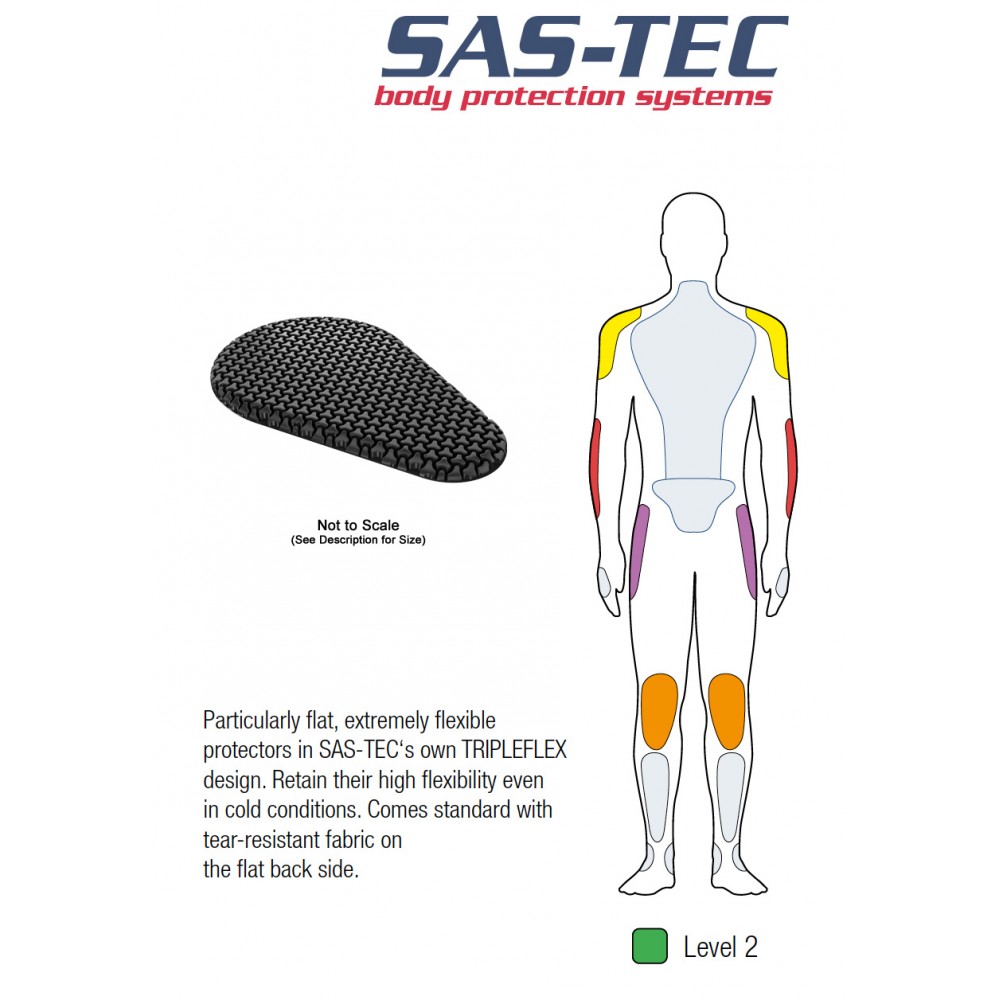SAS-TEC SC-1/KB2 Level 2 TRIPLE-FLEX Universal Use Ultra ...