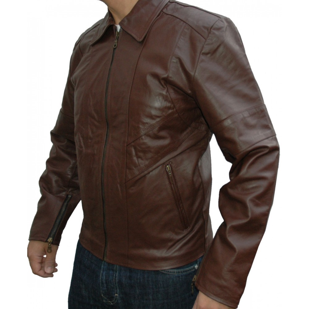 Club Spirit Casual Leather Jacket