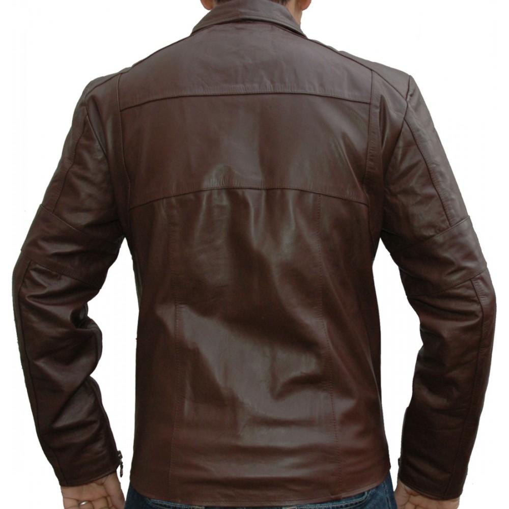 Club Spirit Casual Leather Jacket