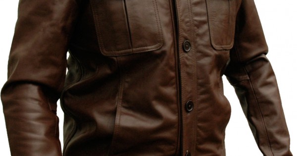 Mafia Brown Leather Jacket