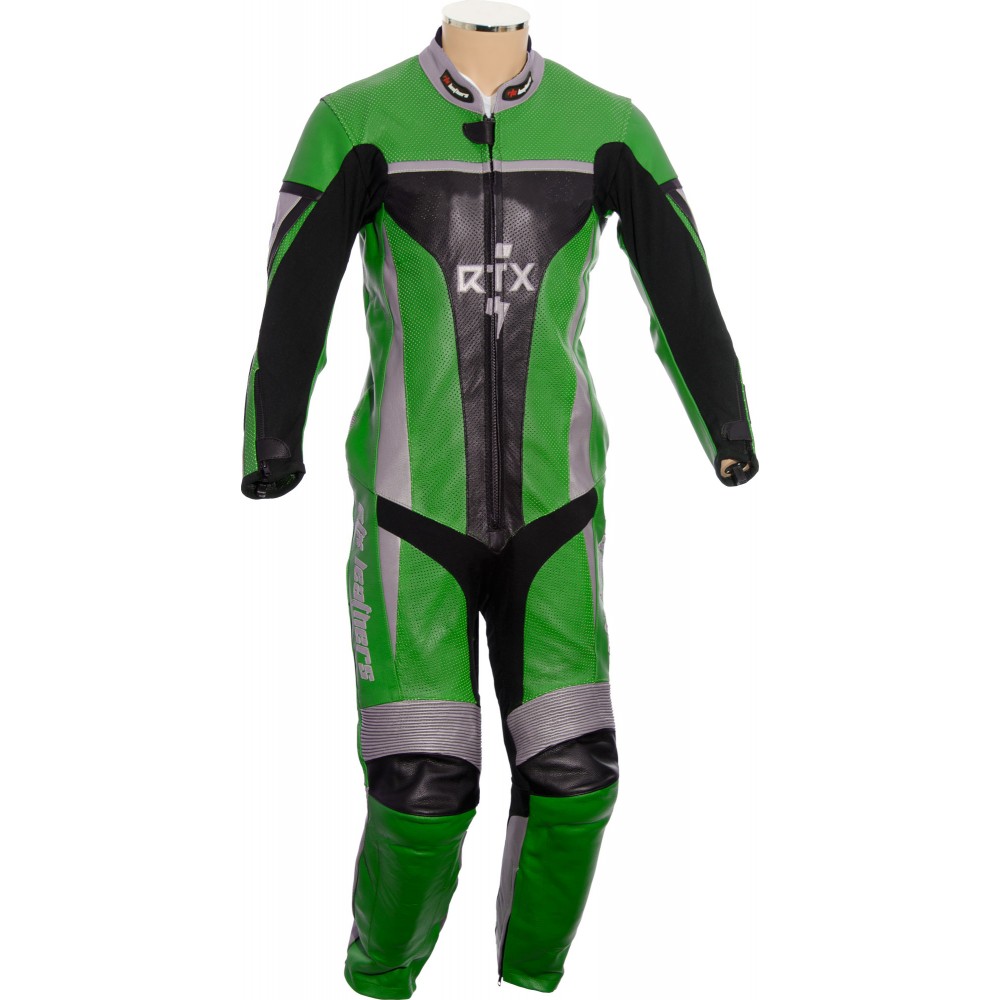 RTX Xtreme Green One Piece Leather Suit